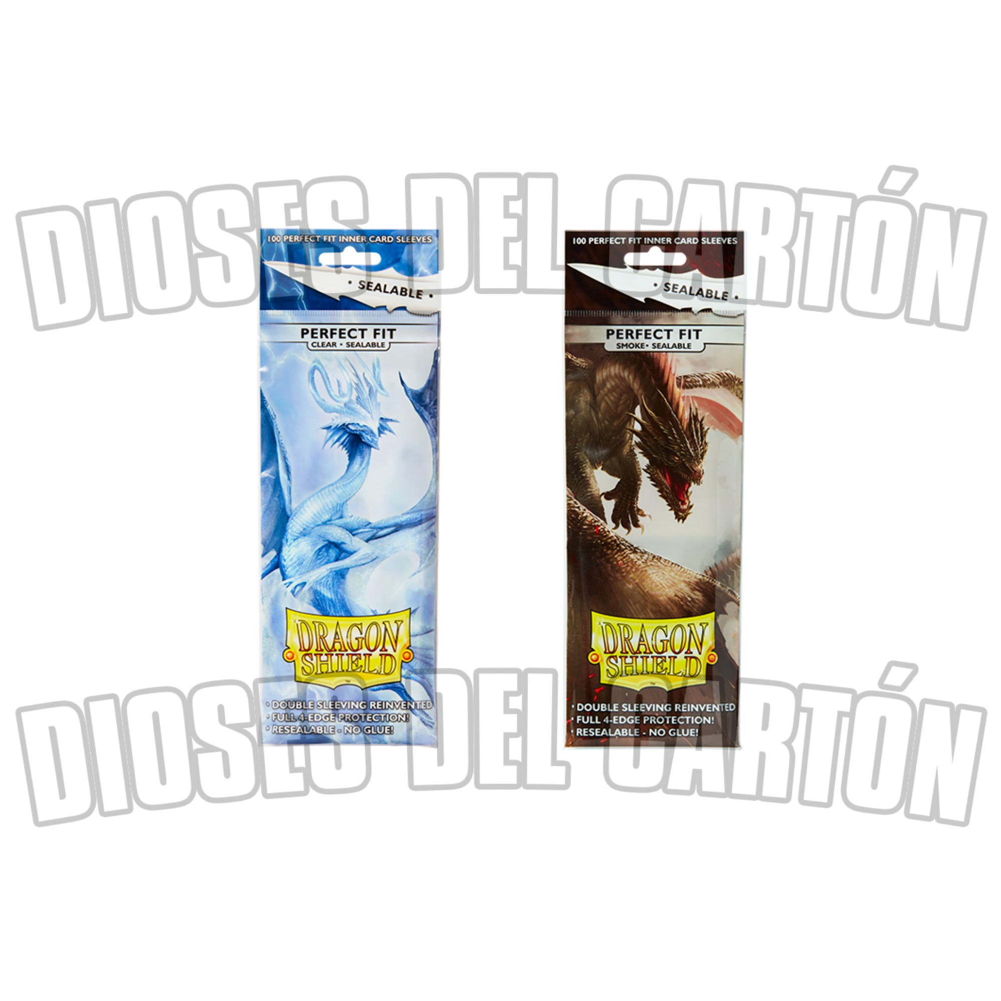 Dragon Shield Perfect Fit Sealable Inner Sleeves (Estándar) - Dioses ...
