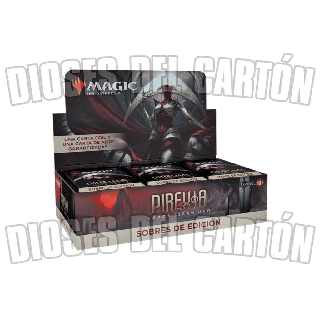 Pirexia: Todos Serán Uno – Caja de Sobres de Set - Dioses del Cartón